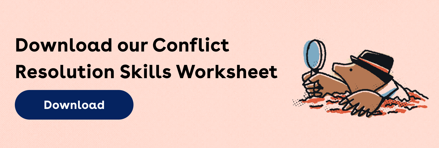 Manager Training Series #1: Conflict resolution skills